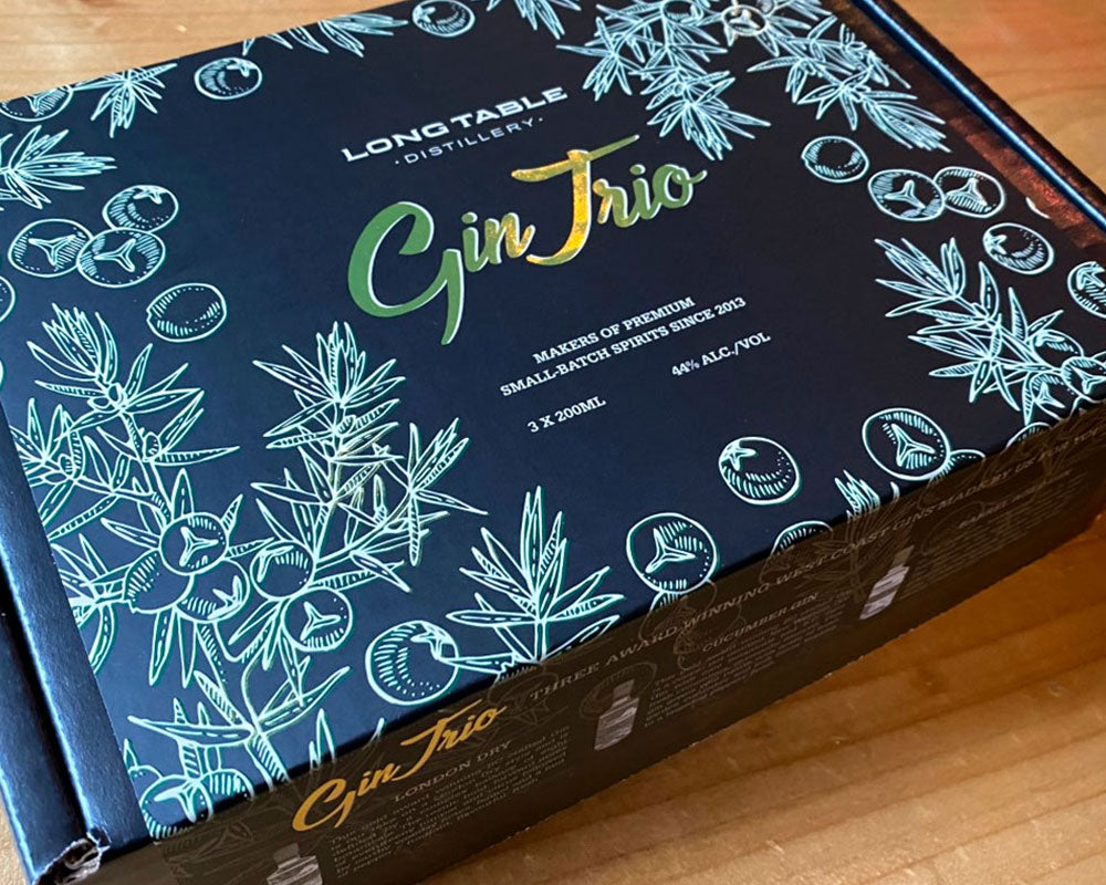 Gin Trio Sampler – Long Table Distillery